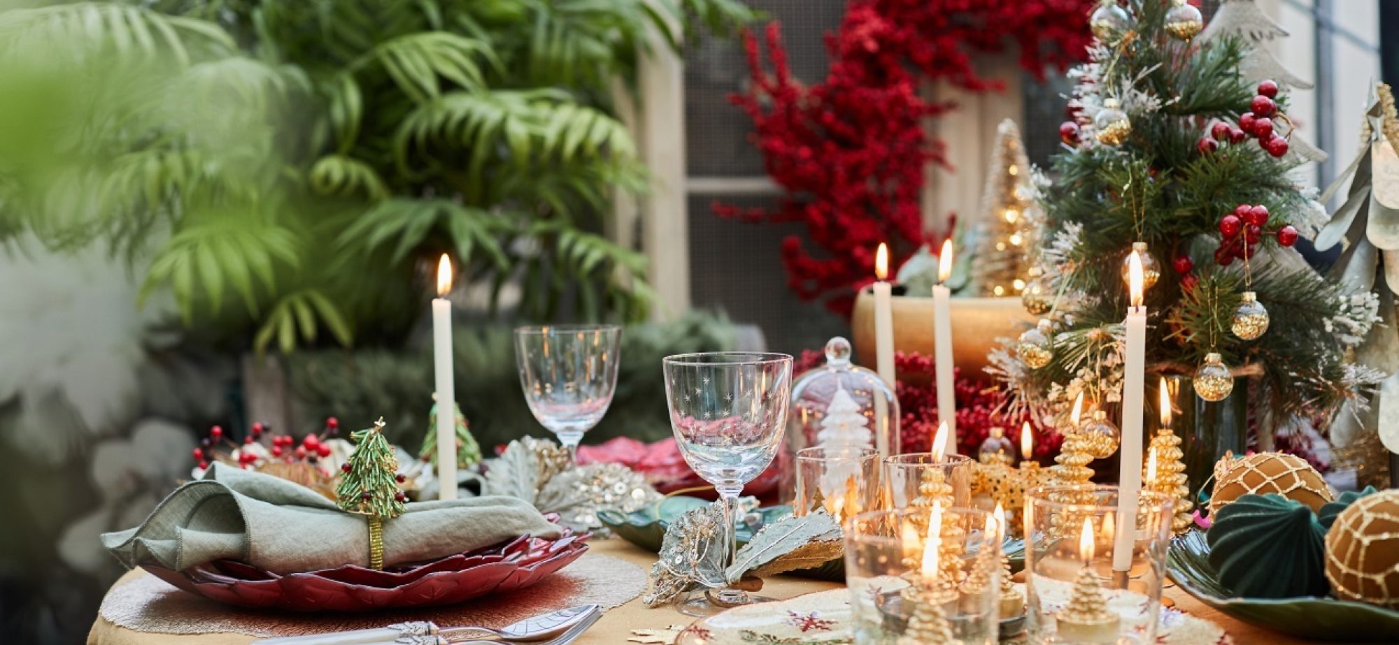 Christmas inspiration for the table